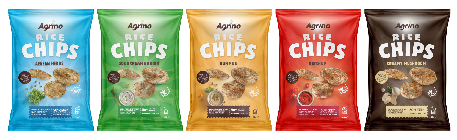 Rice Chips: Παγκόσμια πρωτοπορία στα snacks από την Agrino - Say Yes To The Press